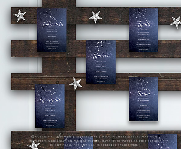 Starry Night Wedding, Celestial Under The Stars Wedding, Lake Wedding ...