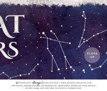 Galaxy Seating Chart, Celestial Seating Chart, Starry Night Wedding ...