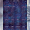 Galaxy Seating Chart, Celestial Seating Chart, Starry Night Wedding ...