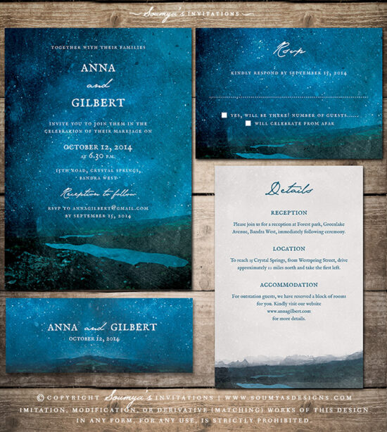 Starry Night Prom Ticket, Under The Stars Prom Party Admission Tickets ...