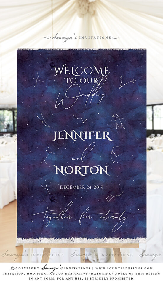 Star Table Numbers, Starry Night Table Numbers, Celestial Table Numbers ...
